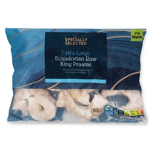 Extra Large Ecuadorian Raw King Prawns | ALDI UK